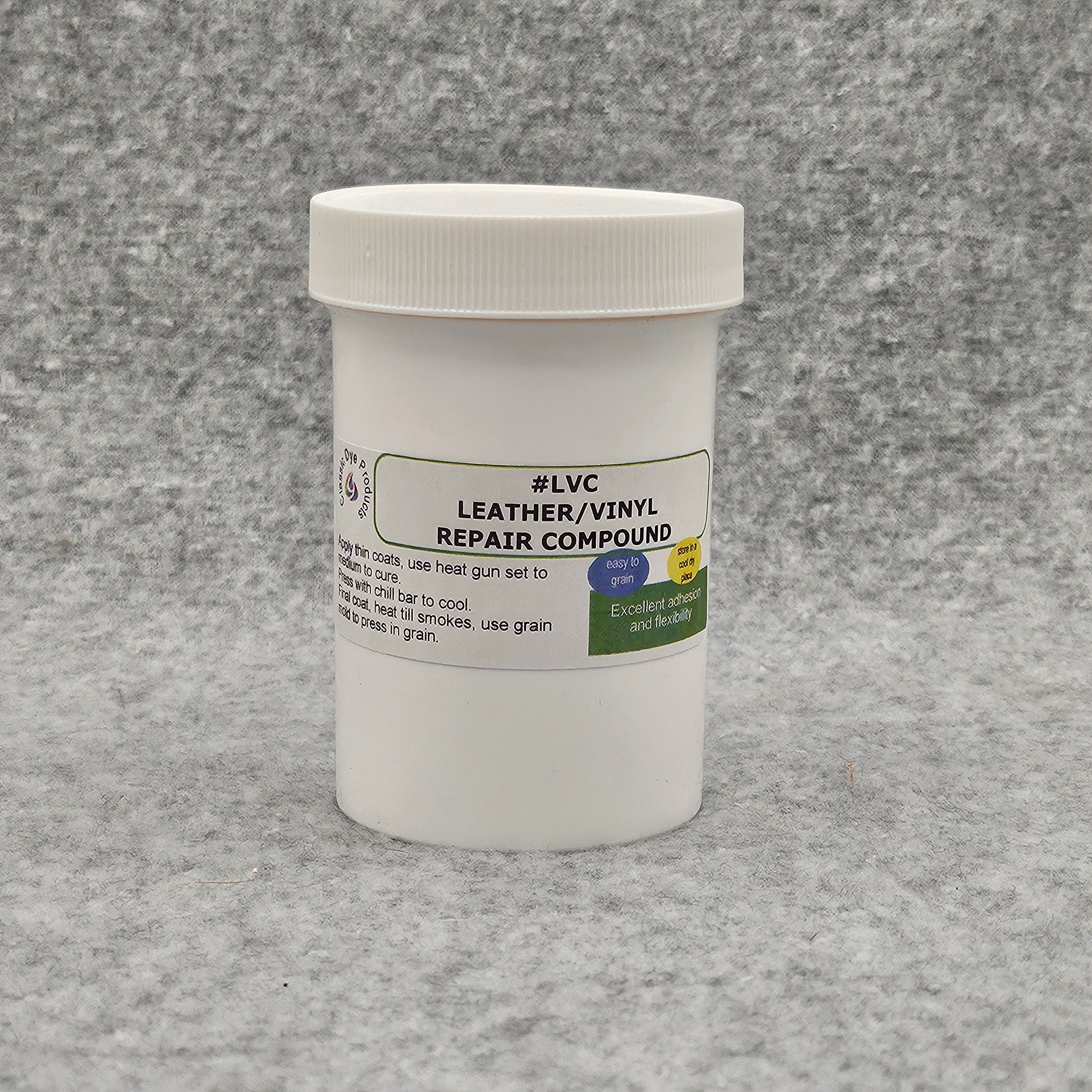 LVC - Leather/Vinyl Repair Compound – Classic Dye Products Inc.