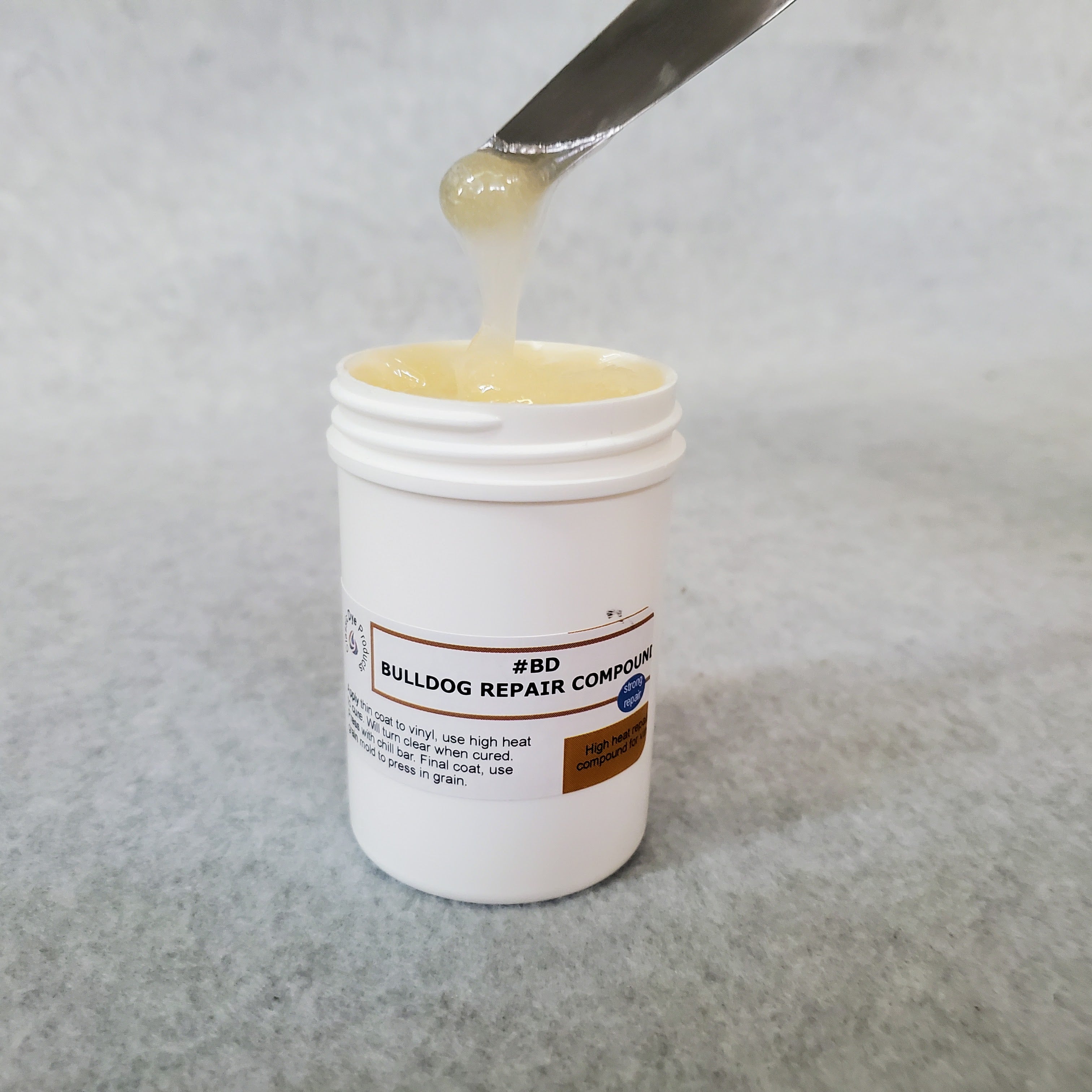 BD - Bulldog Vinyl Repair Compound – Classic Dye Products Inc.