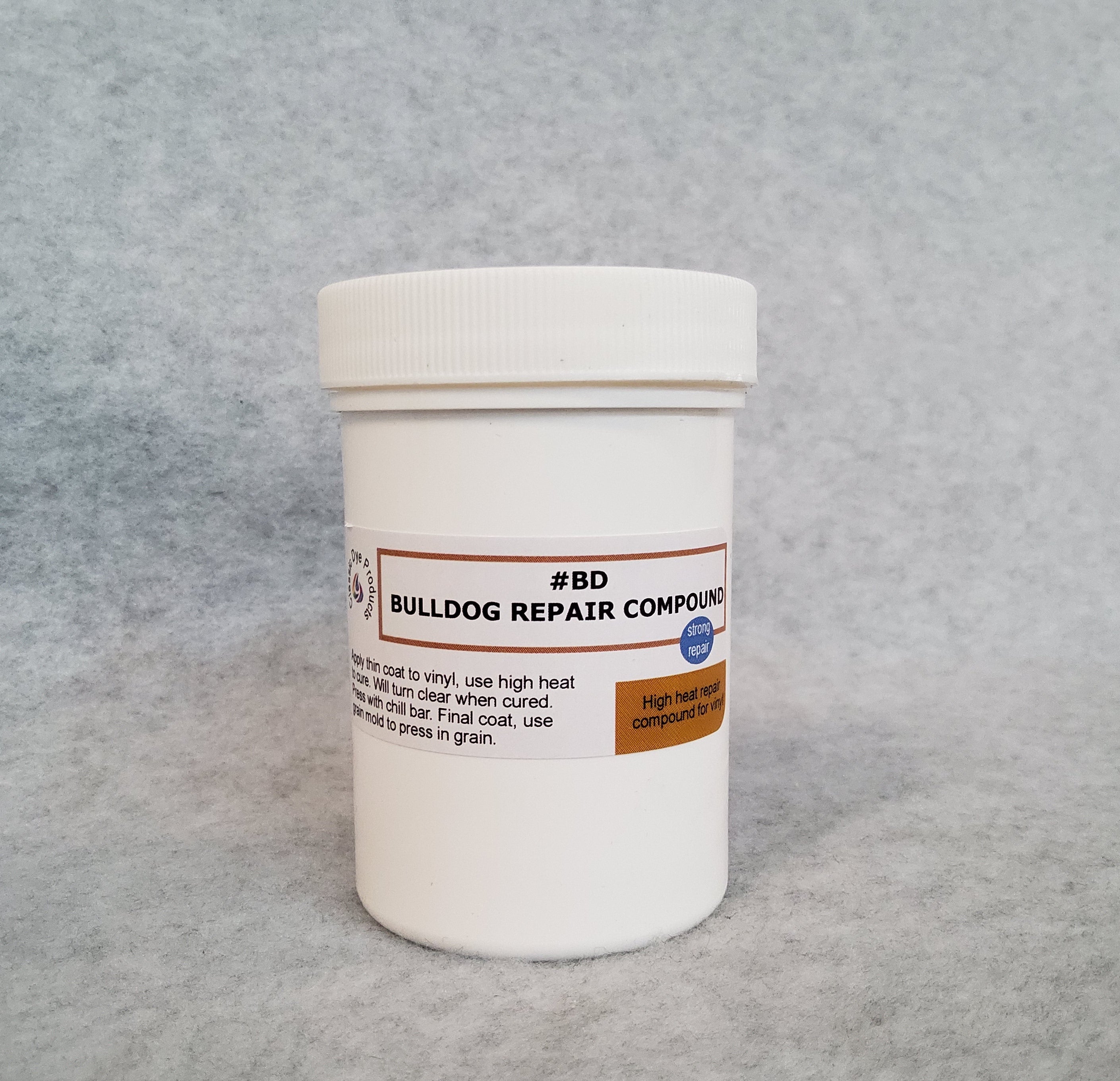 BD - Bulldog Vinyl Repair Compound – Classic Dye Products Inc.