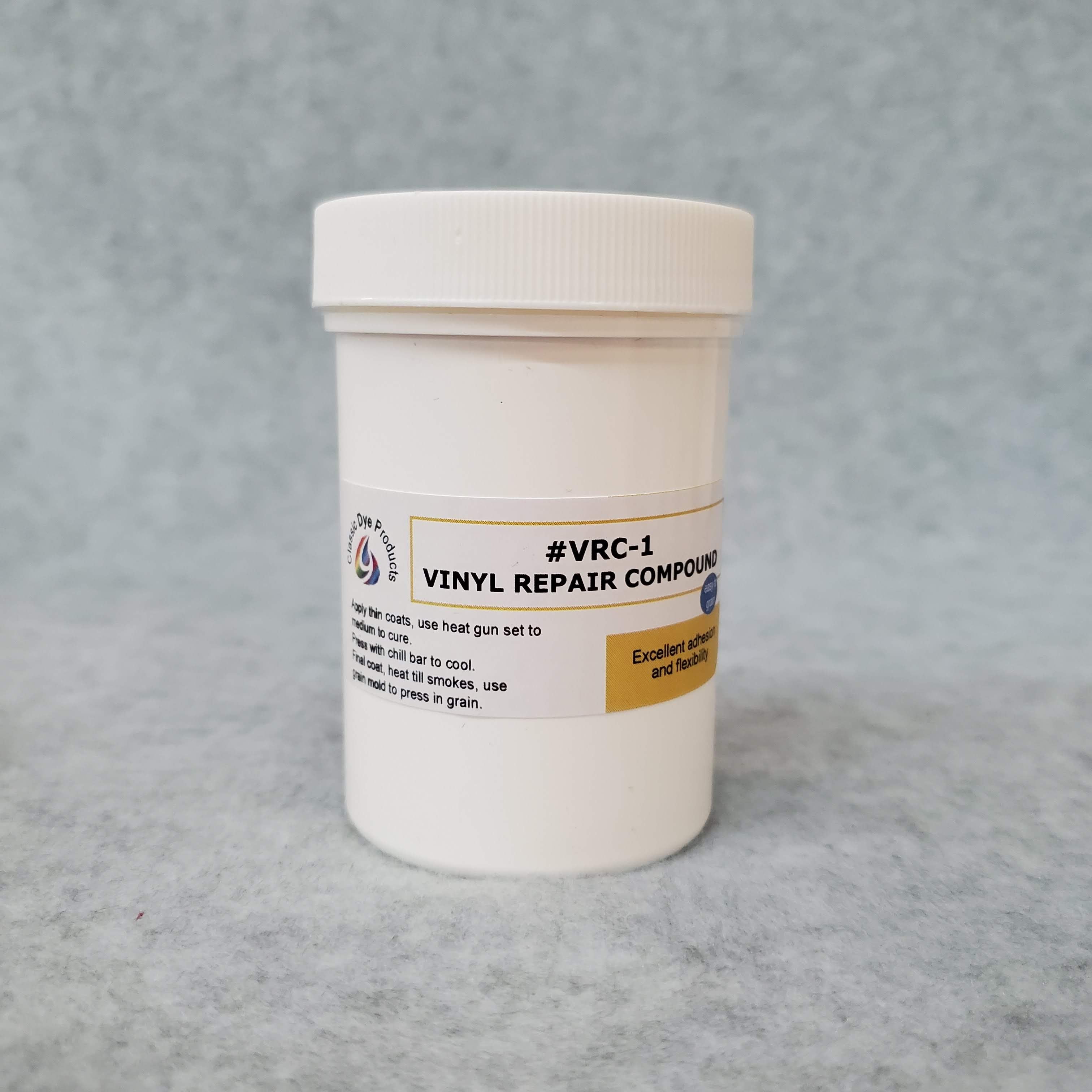 VRC-1 Vinyl Repair Compound (Gator Grip) – Classic Dye Products Inc.